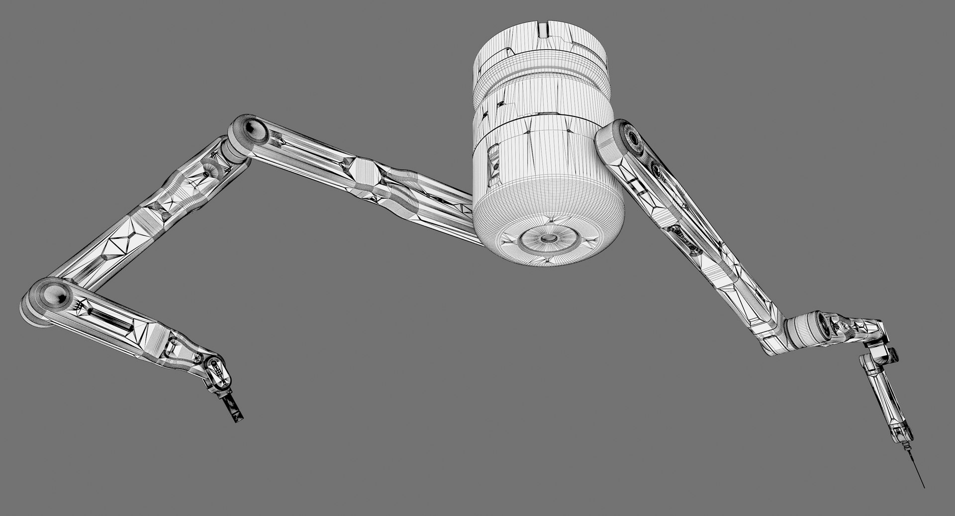 Sci-fi Robot Hand Black 3D Model - TurboSquid 1613954