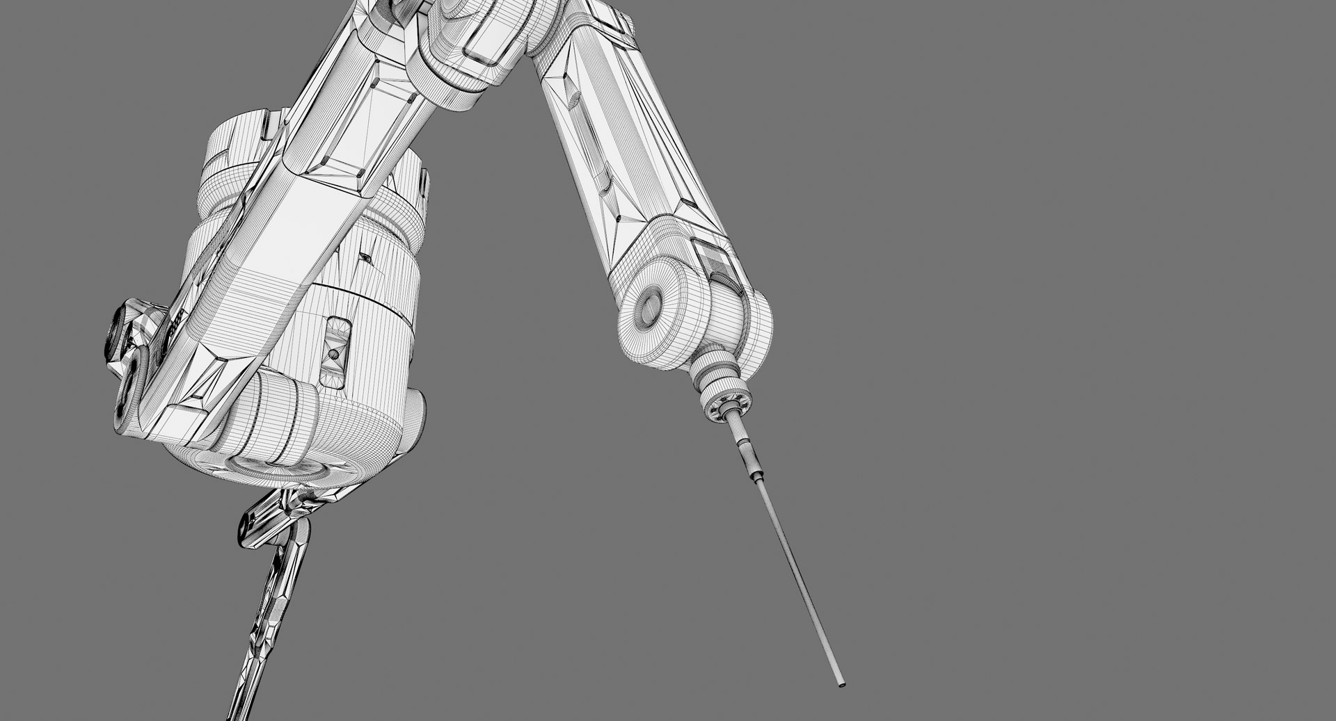 Sci-fi Robot Hand Black 3D Model - TurboSquid 1613954