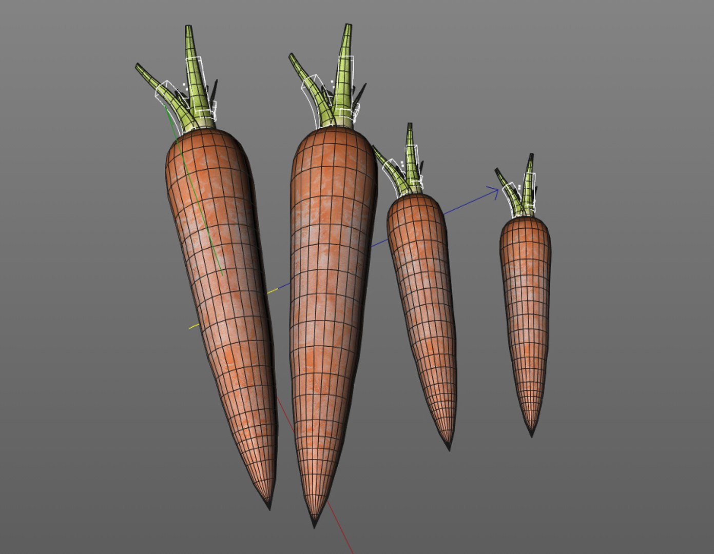 3D model carrot - TurboSquid 1544476