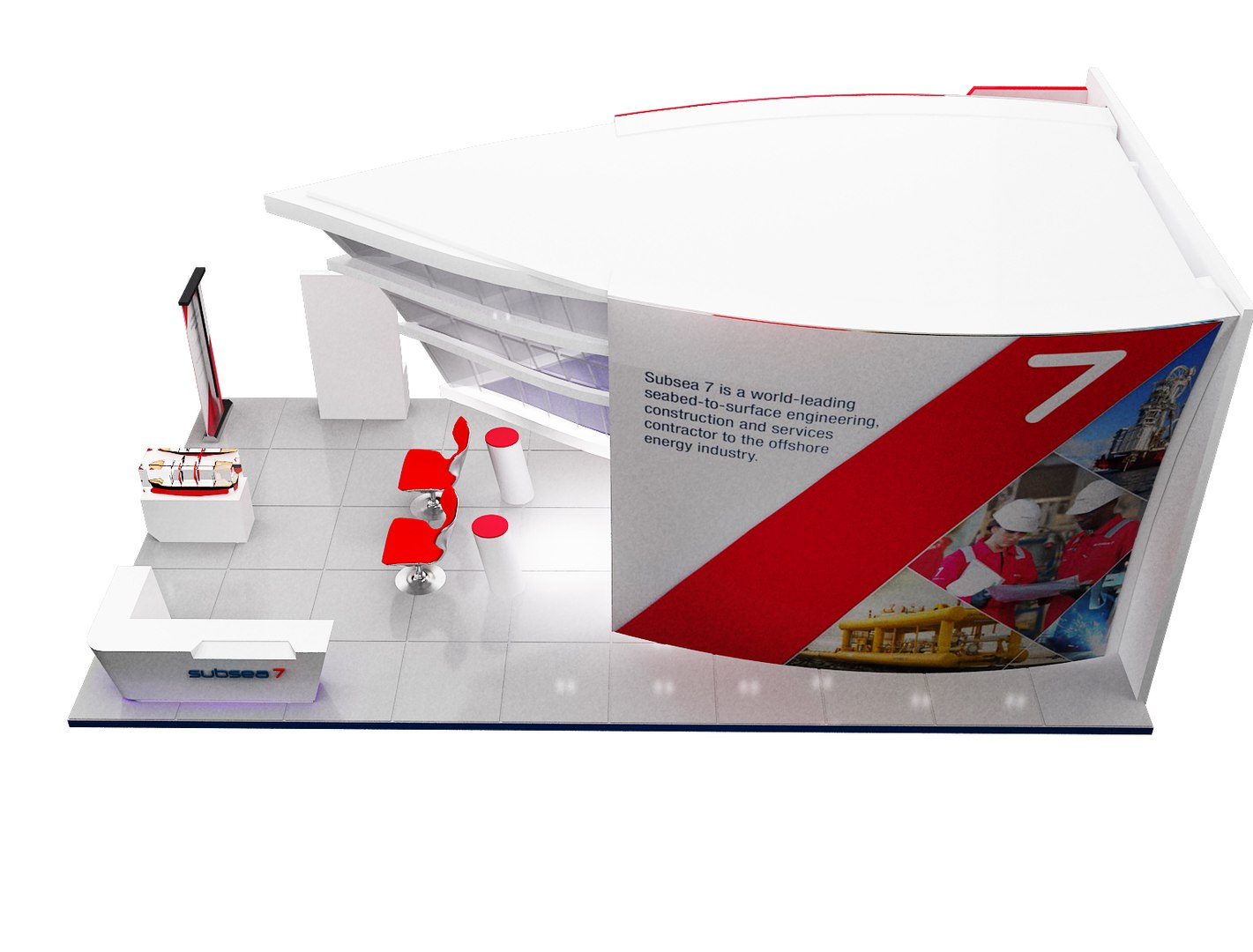 Stand exhibition booth model - TurboSquid 1645388