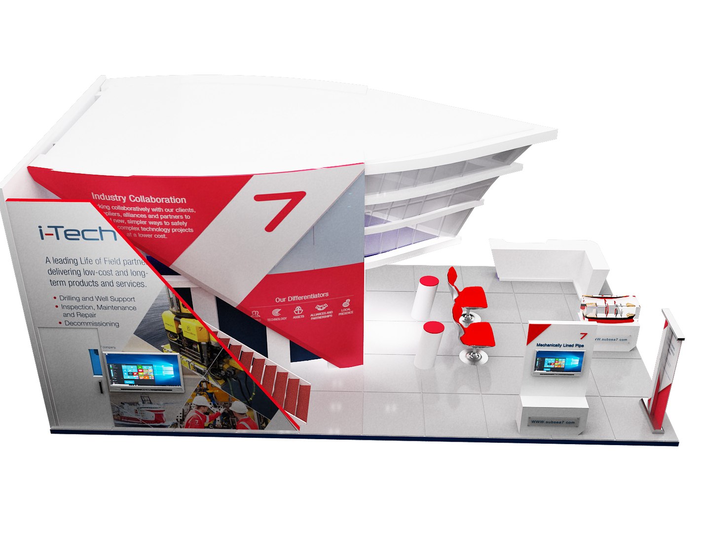 Stand exhibition booth model - TurboSquid 1645388