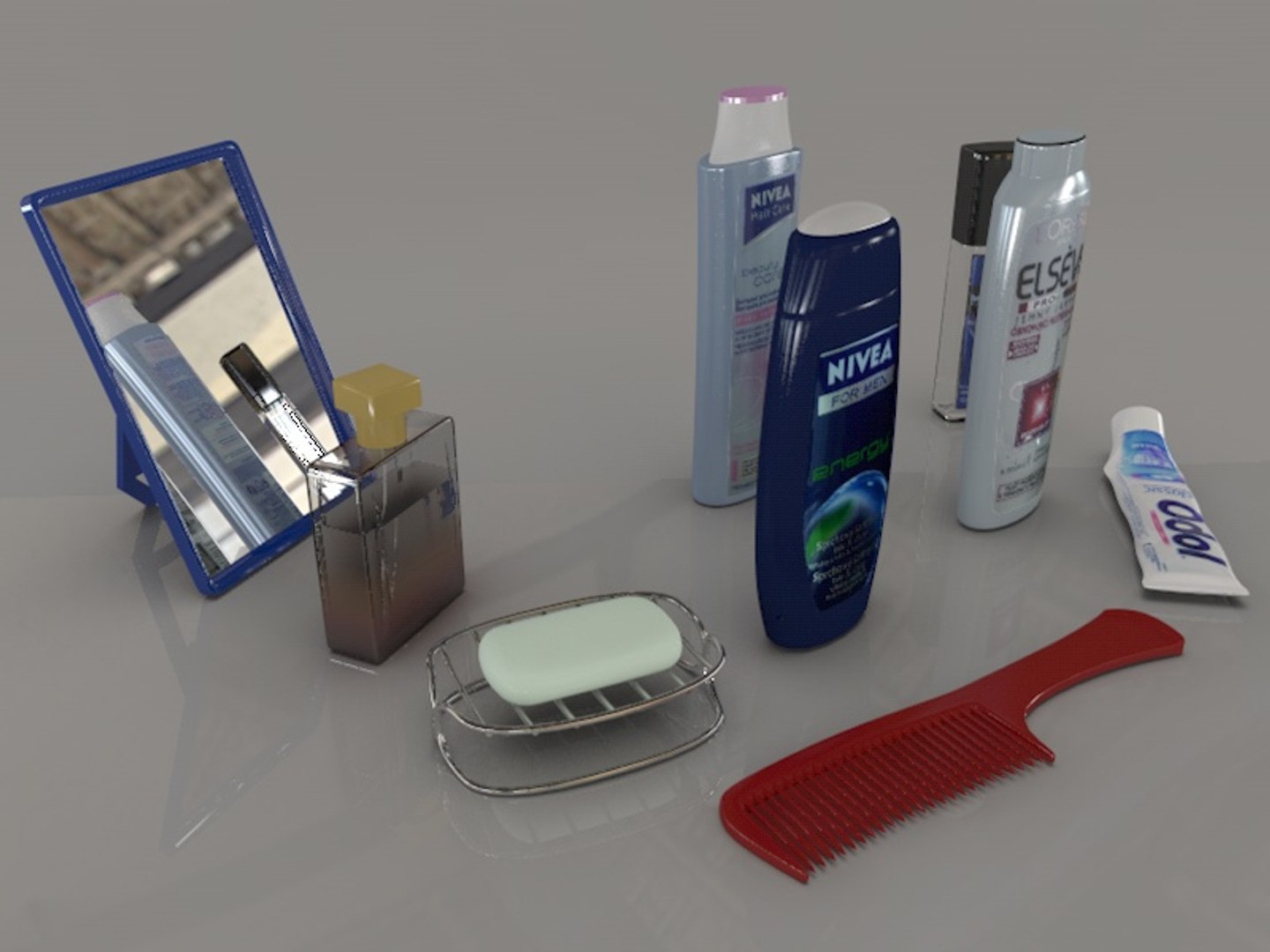 3ds Shampoos Deodorants Bathroom