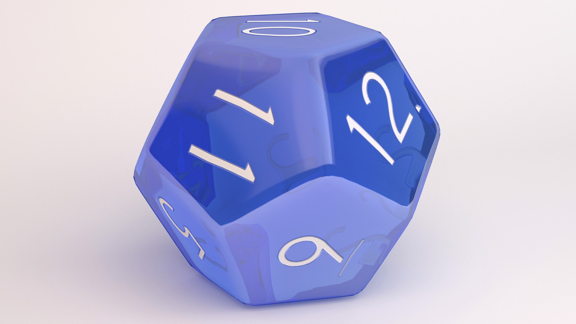 3D Dice D12 - TurboSquid 1595259