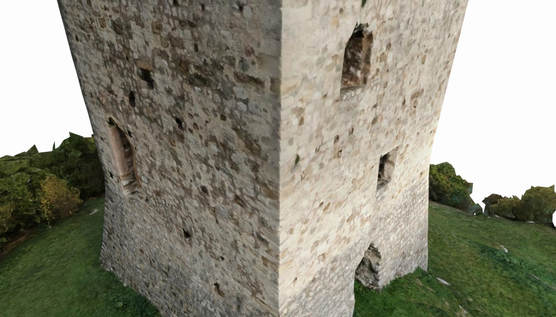 3D Castle Tower Model - TurboSquid 1492715