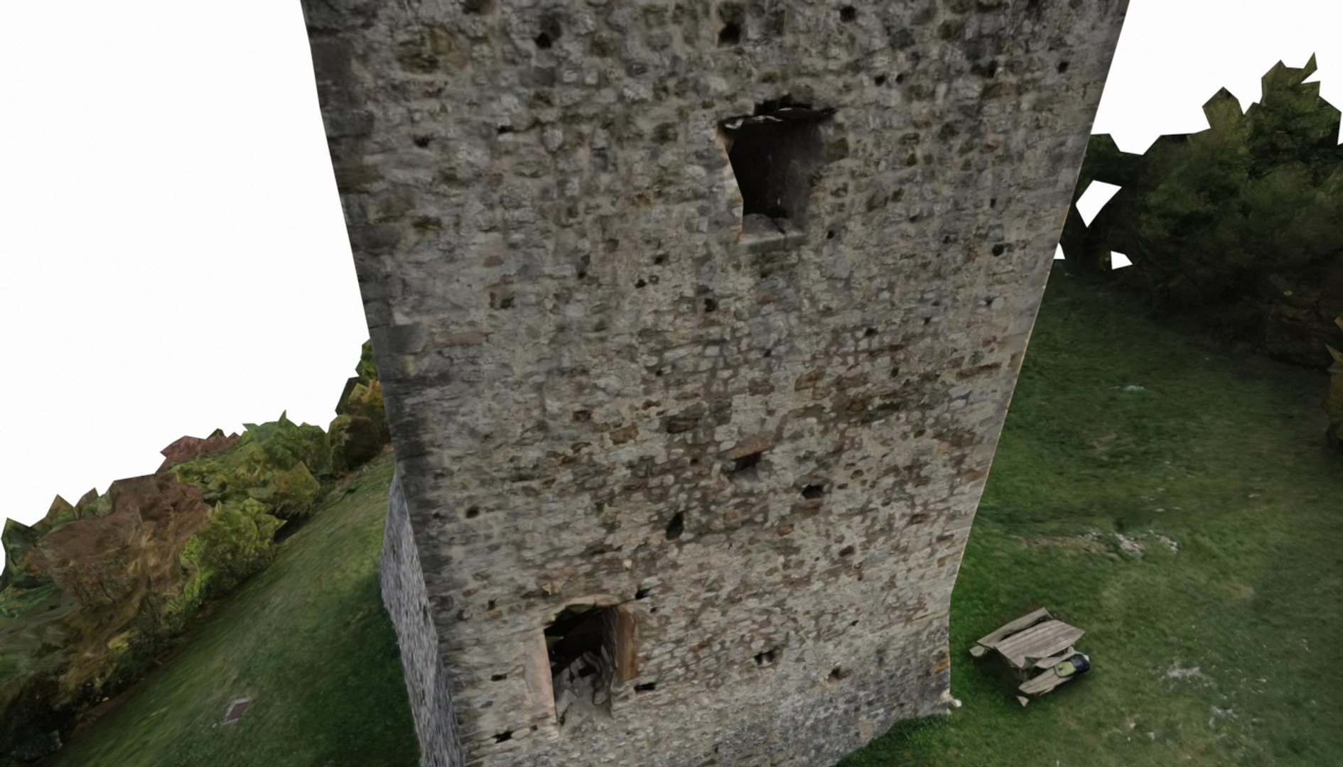 3D Castle Tower Model - TurboSquid 1492715