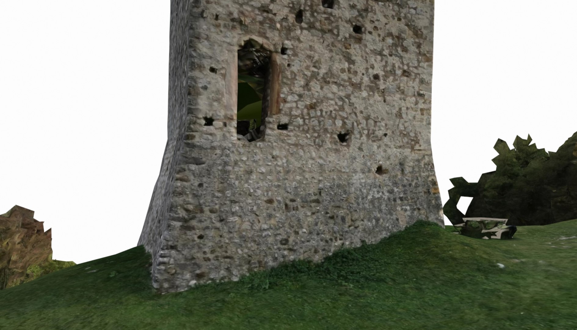 3D Castle Tower Model - TurboSquid 1492715