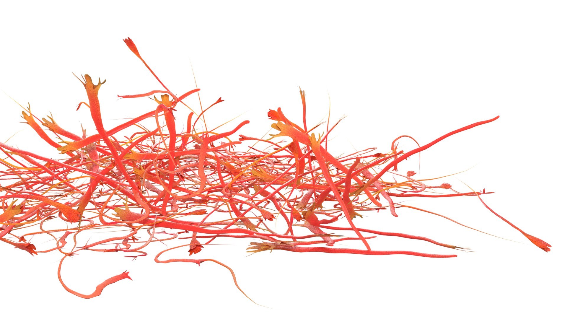 3D Saffron Pile - TurboSquid 2397345