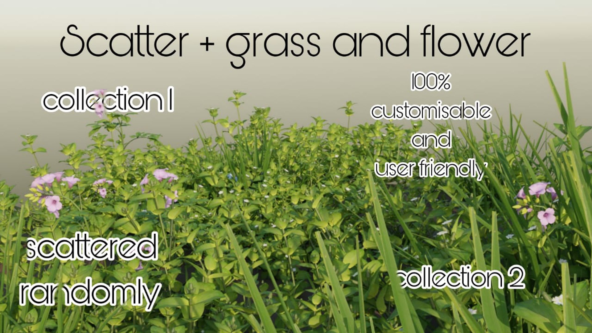 3D object scattering grass field - TurboSquid 2067047