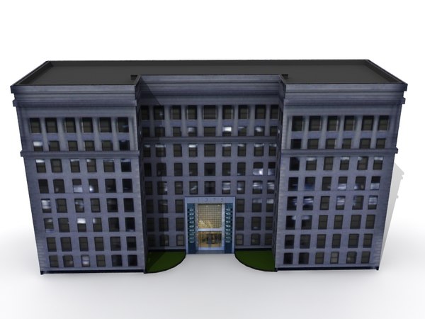 3d model office building