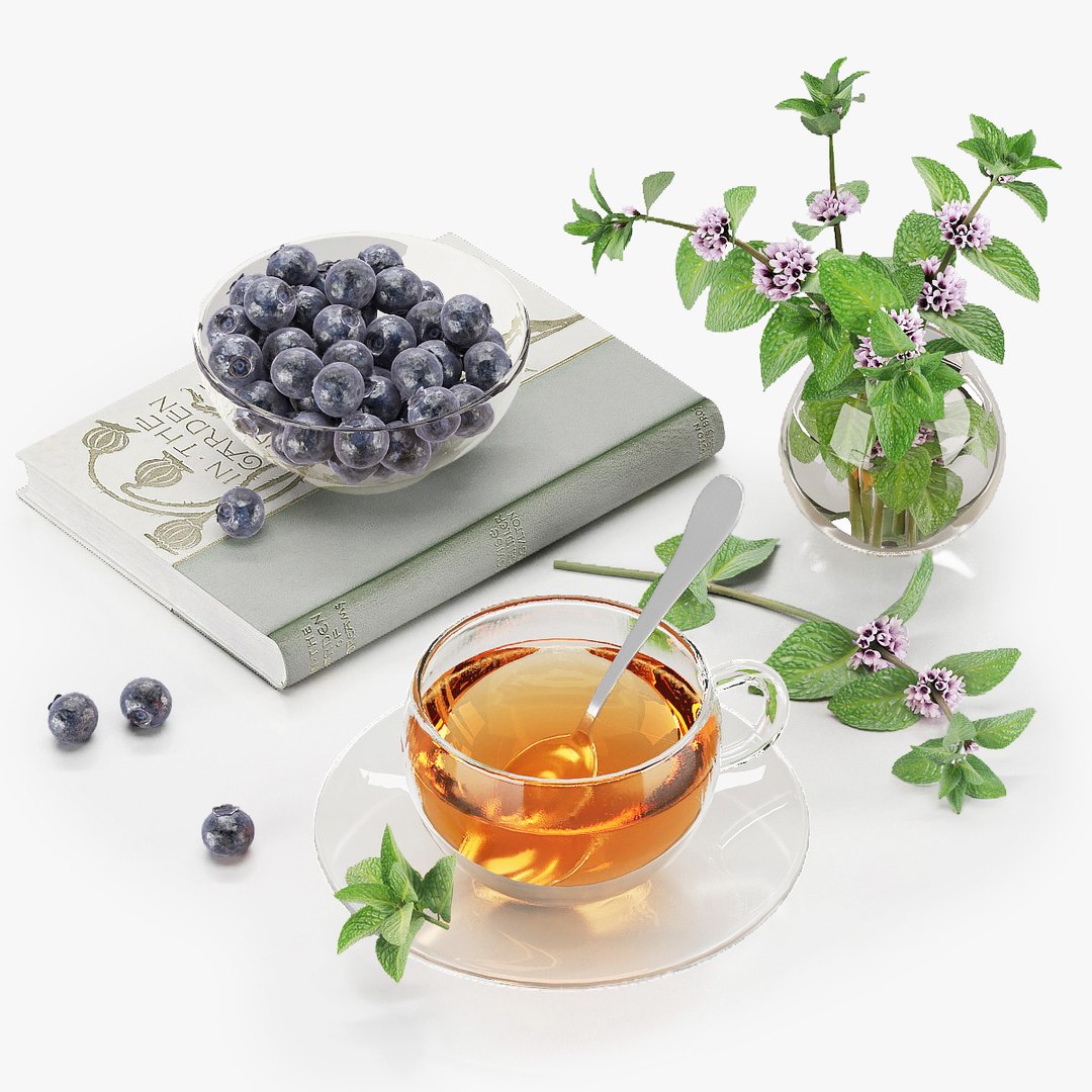 3D set tea model - TurboSquid 1814073