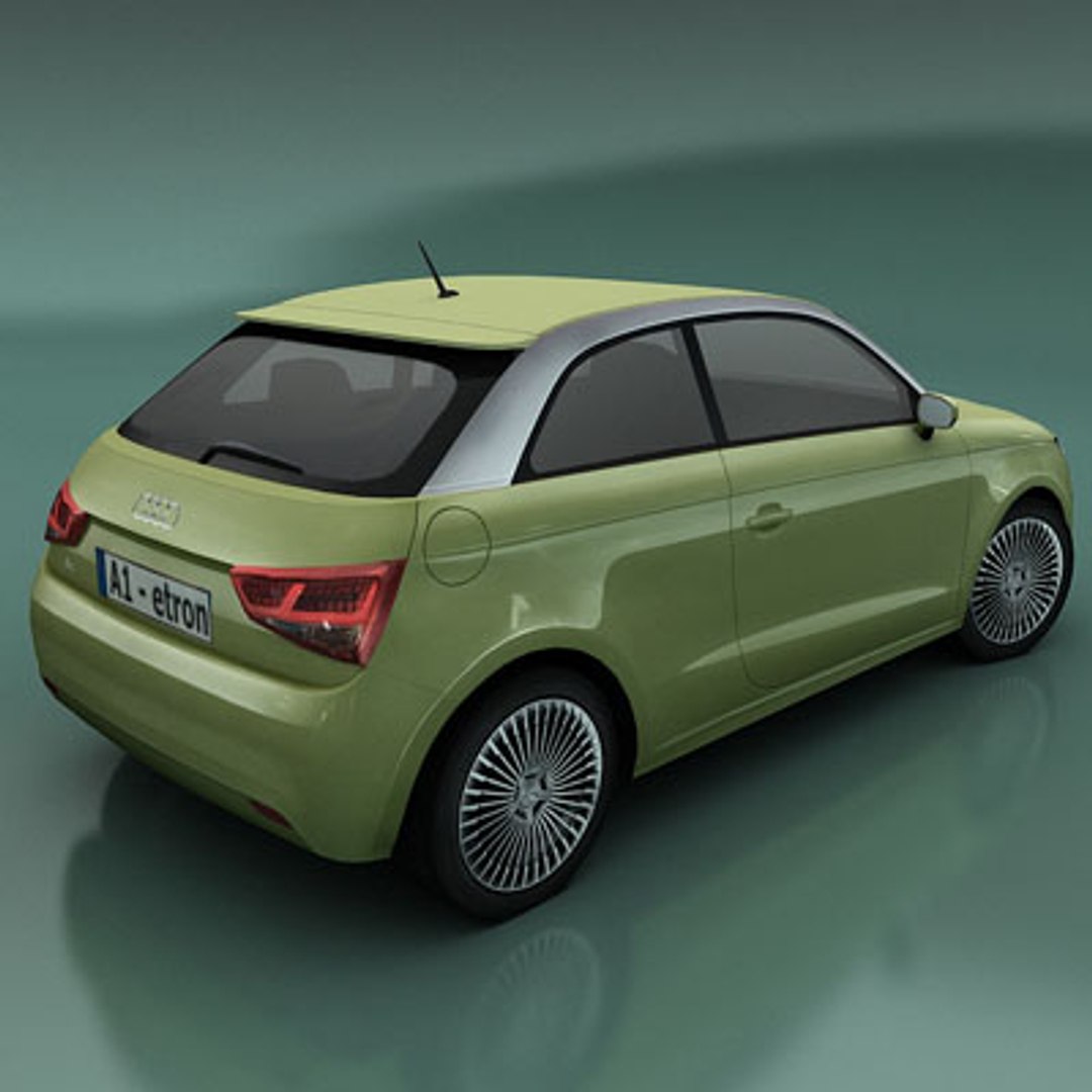 3d Model Of Audi A1 Etron