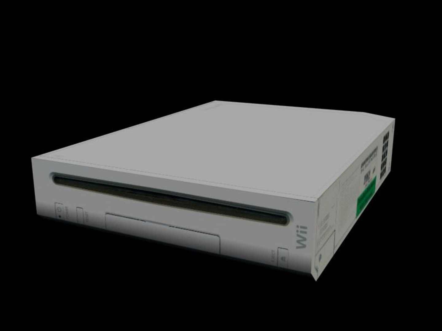 Nintendo Wii 3d Model