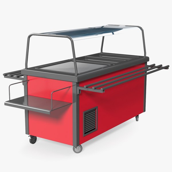 modelo 3d Módulo Segundo Curso Línea Autoservicio - TurboSquid 2059863