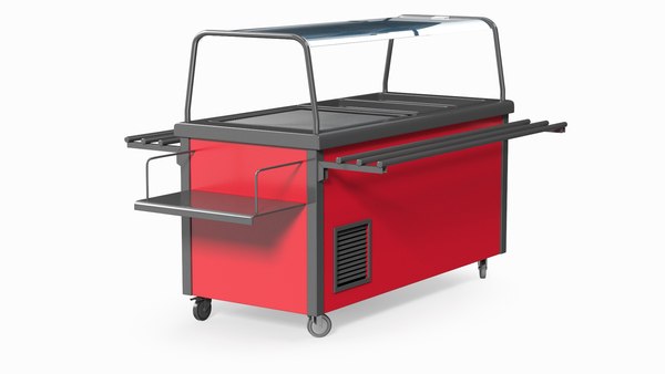 modelo 3d Módulo Segundo Curso Línea Autoservicio - TurboSquid 2059863