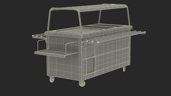 modelo 3d Módulo Segundo Curso Línea Autoservicio - TurboSquid 2059863