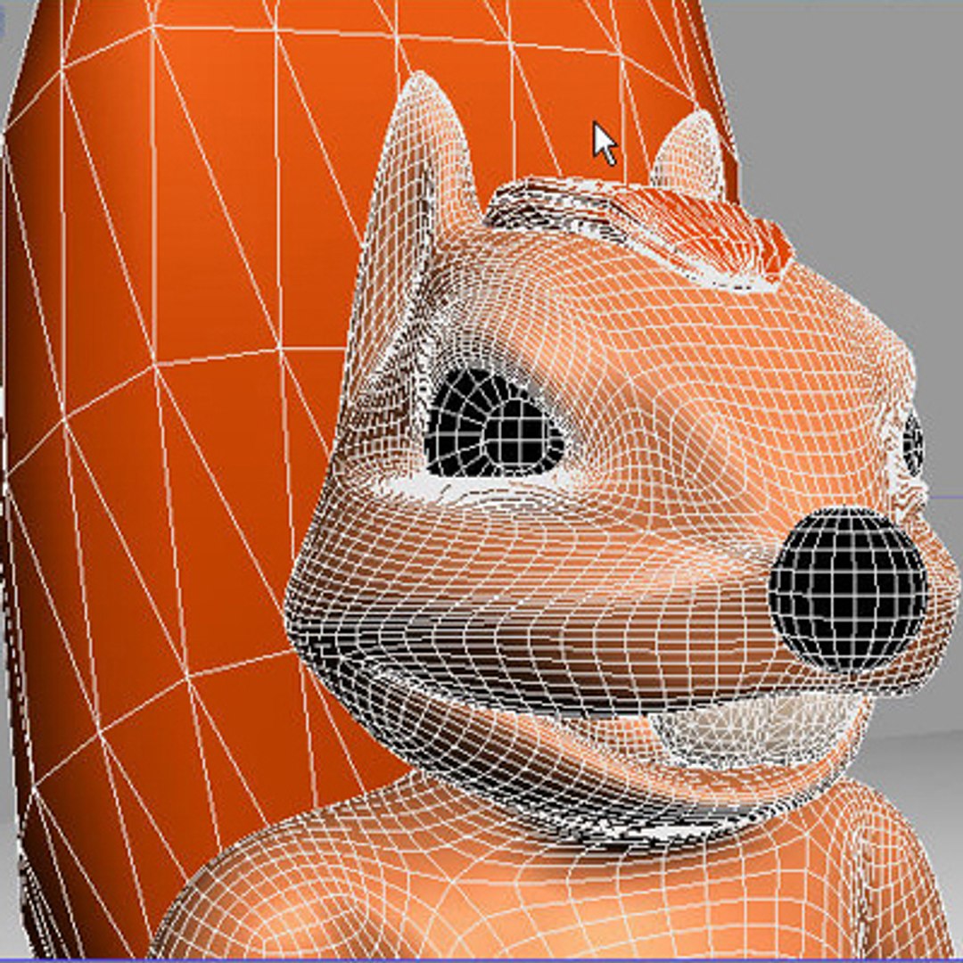 3d model comic cartoon