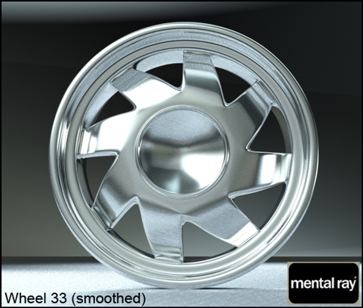 Wheel 33 3d Model