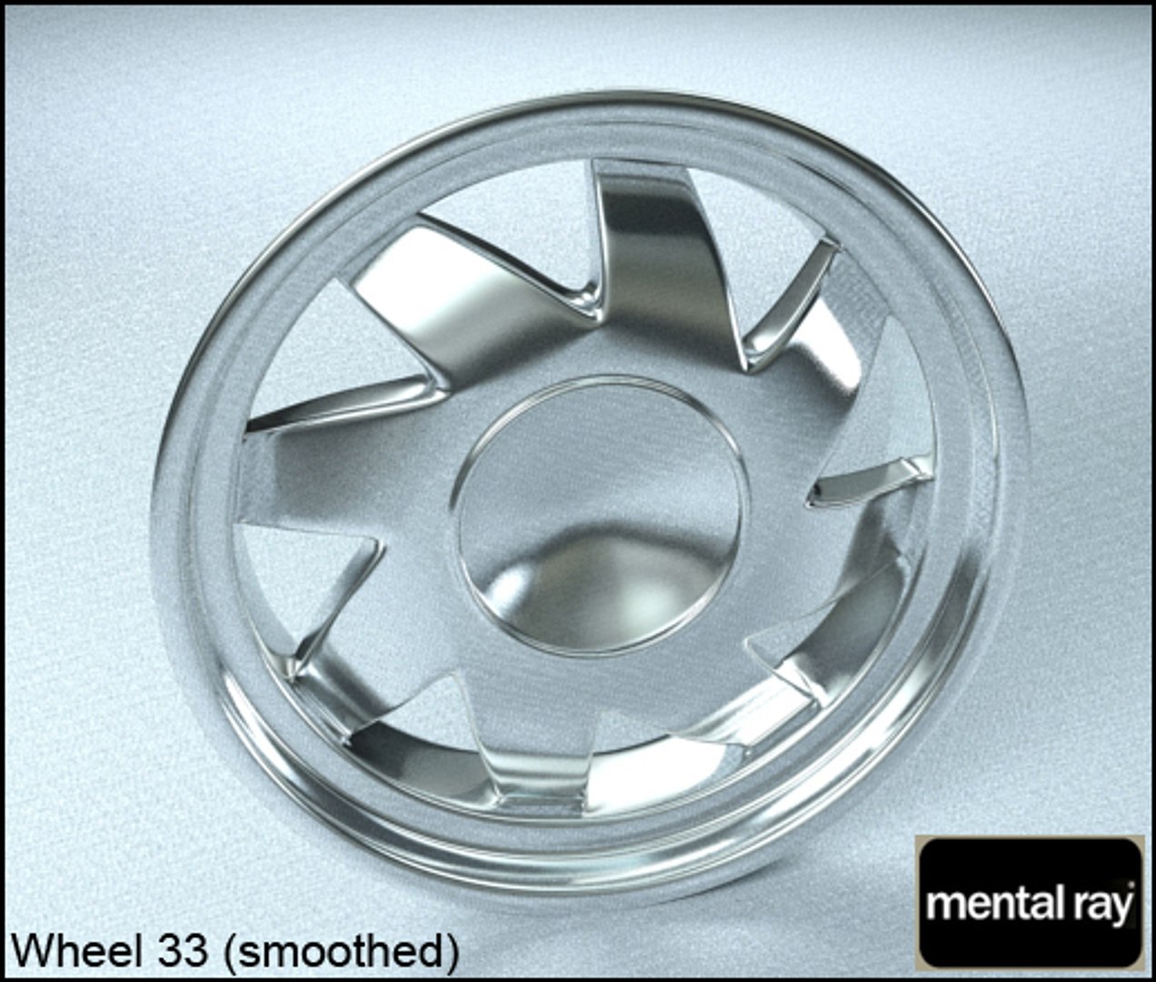 Wheel 33 3d Model