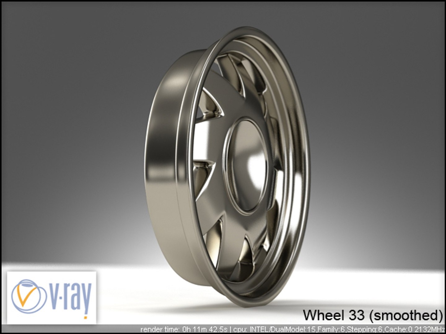 Wheel 33 3d Model