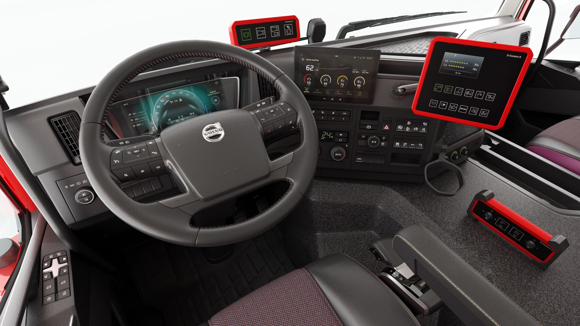 VOLVO FMX Fire Truck 3D Model - TurboSquid 2286417