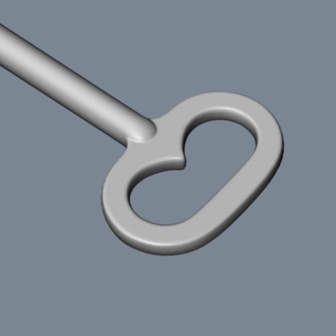 Skeleton Key 3d Model