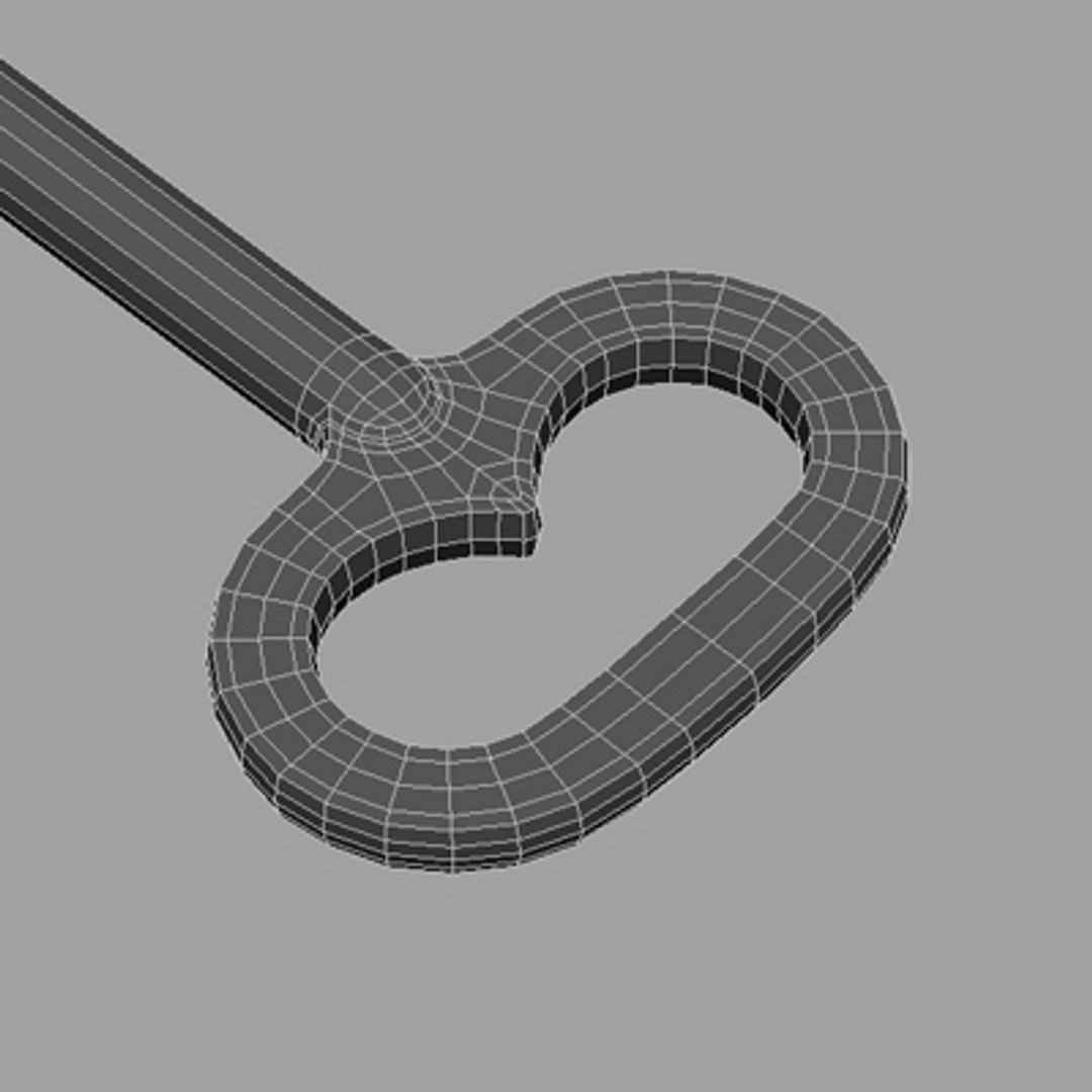 Skeleton Key 3d Model