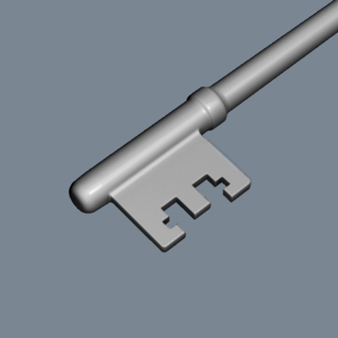 Skeleton Key 3d Model