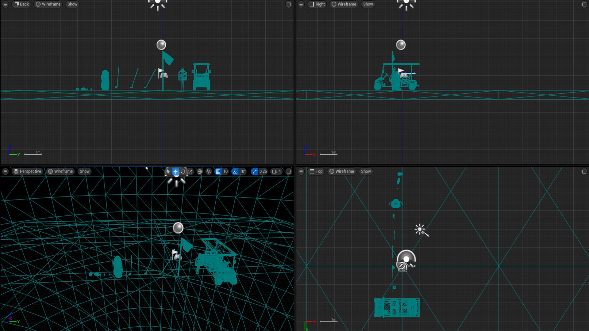 Golf Props 12 Assets 3D Model - TurboSquid 2193651