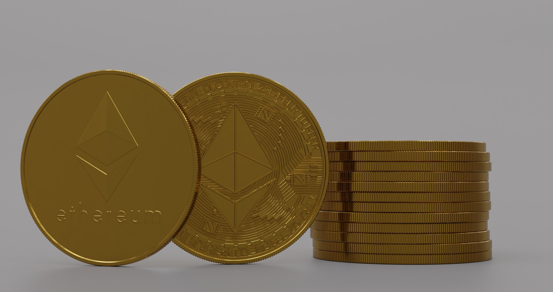 ETHEREUM Coin 3D Model - TurboSquid 1974765