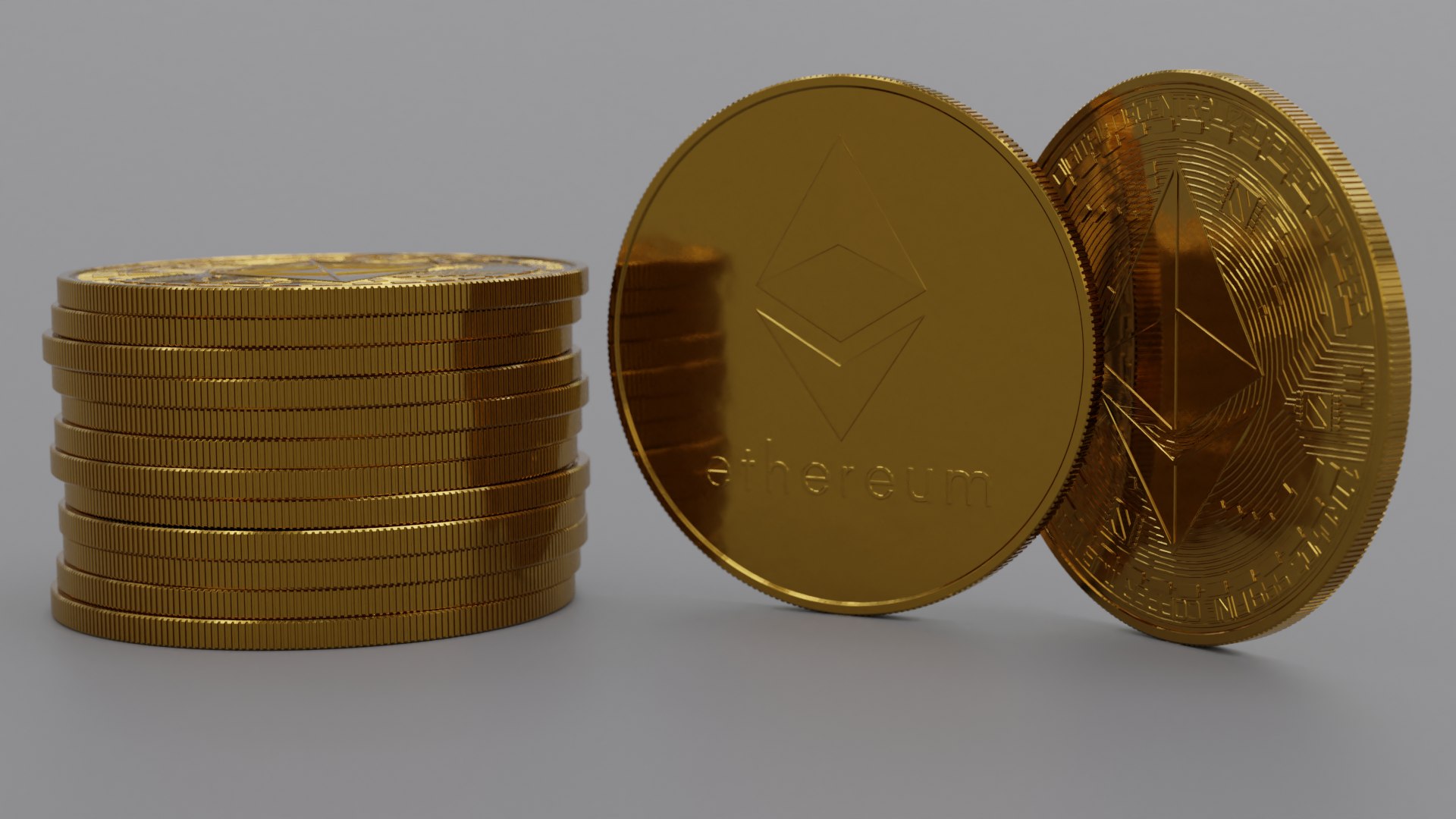 ETHEREUM Coin 3D Model - TurboSquid 1974765