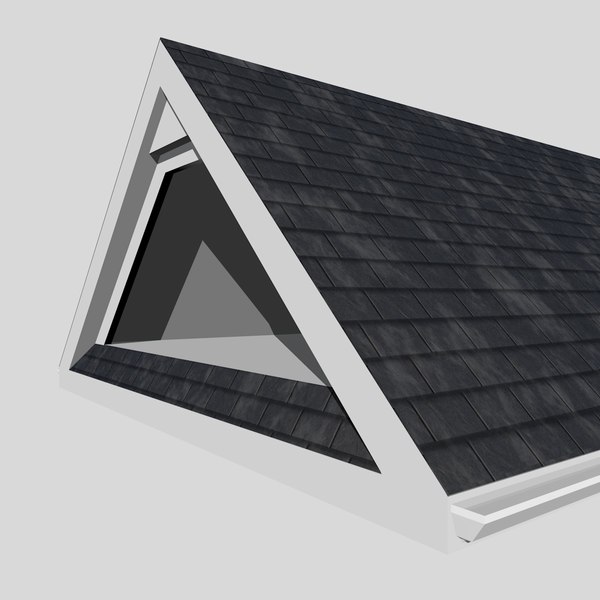 3D roof gable hip - TurboSquid 1273957