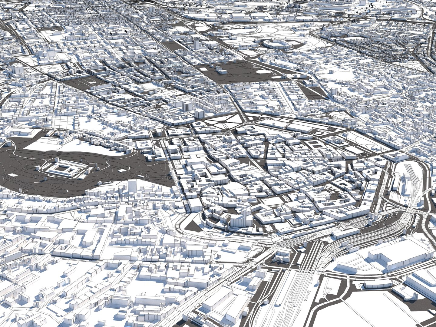 3D model buildings houses maps - TurboSquid 1548539