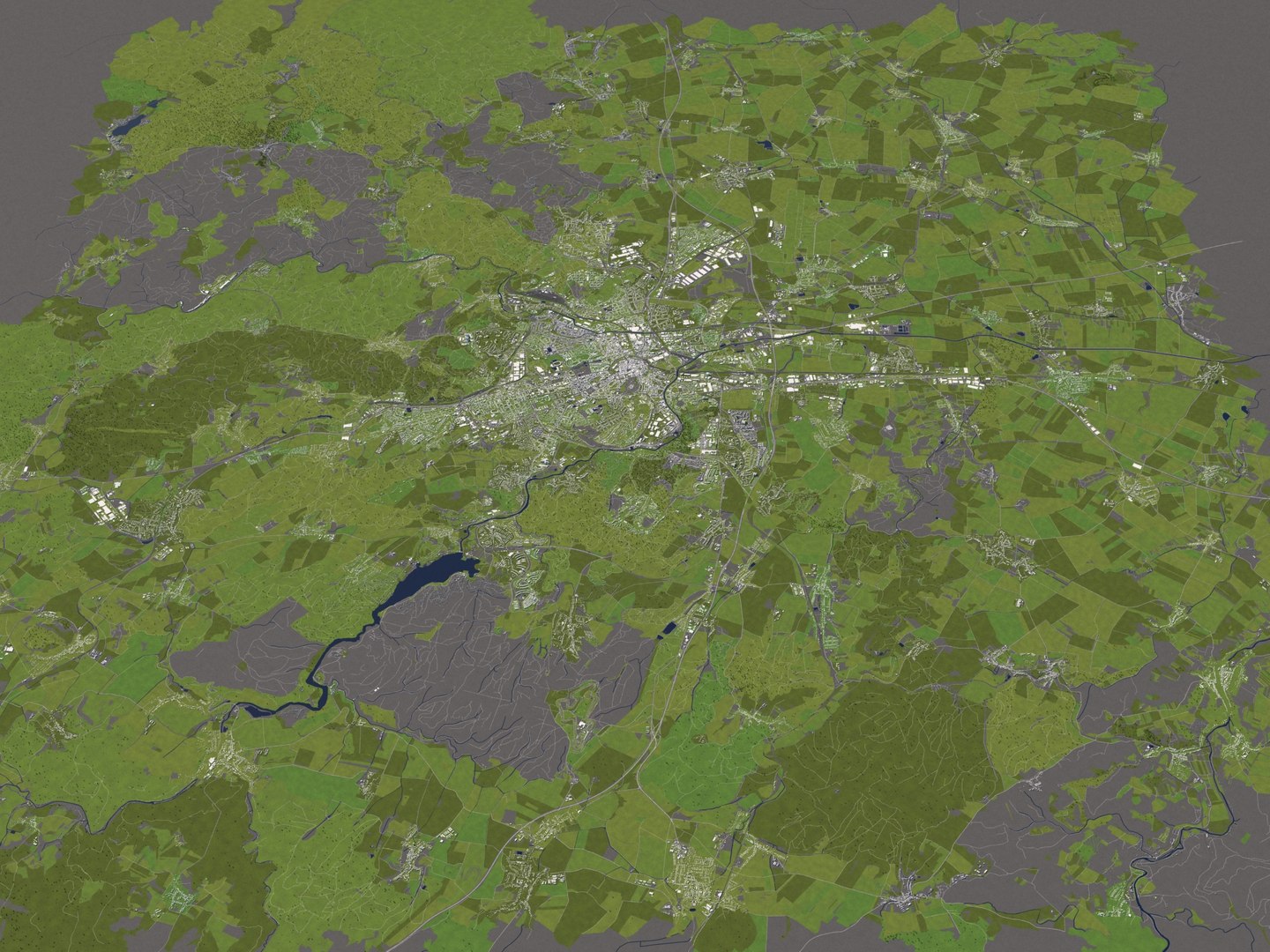 3D model buildings houses maps - TurboSquid 1548539