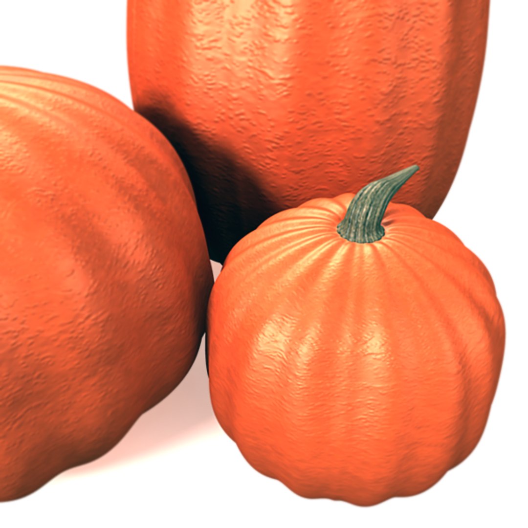 3d 3ds Pumpkins