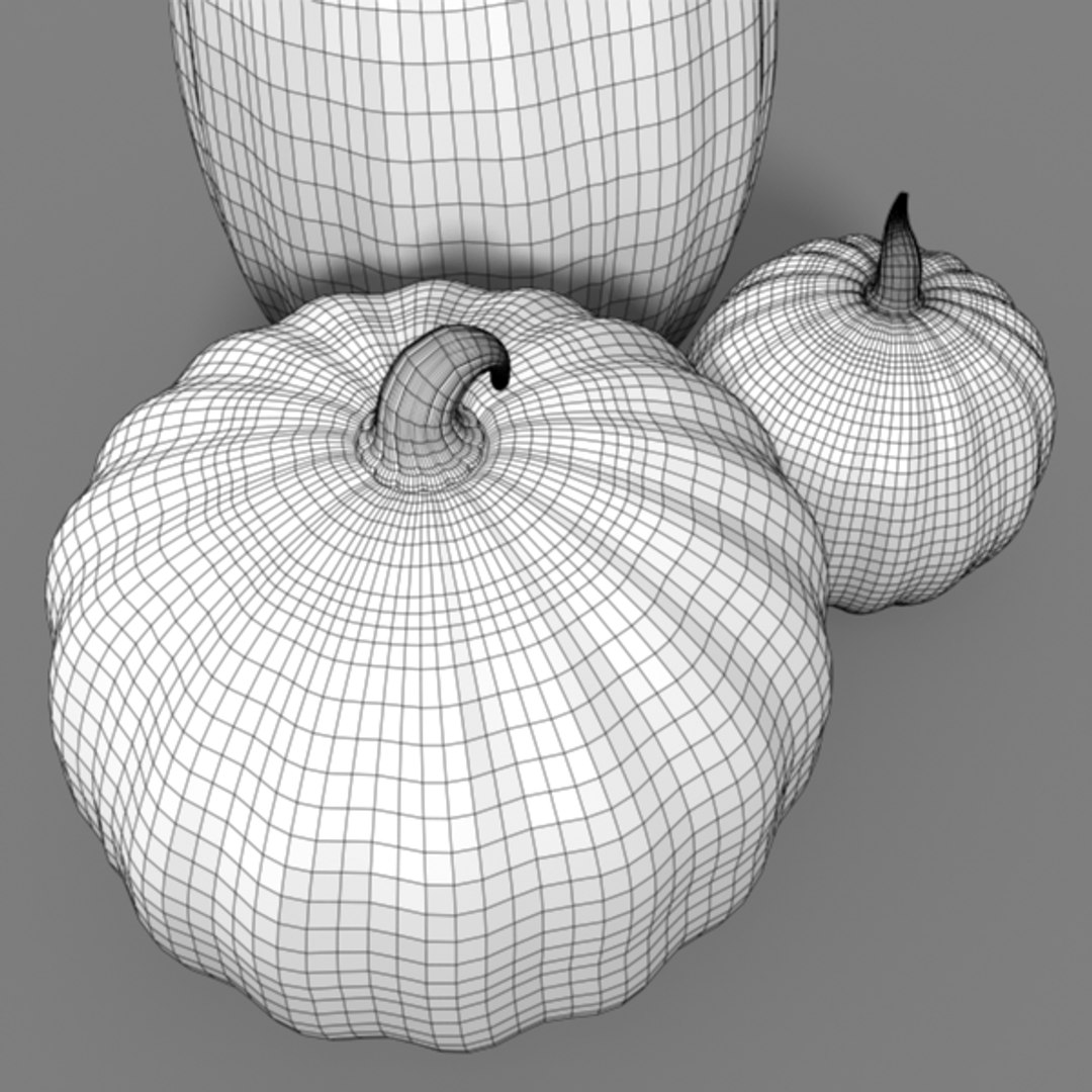 3d 3ds Pumpkins
