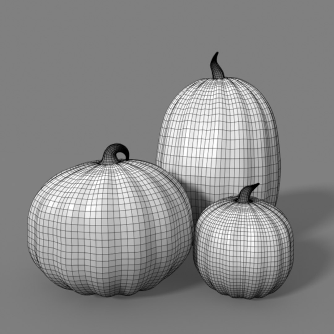 3d 3ds Pumpkins