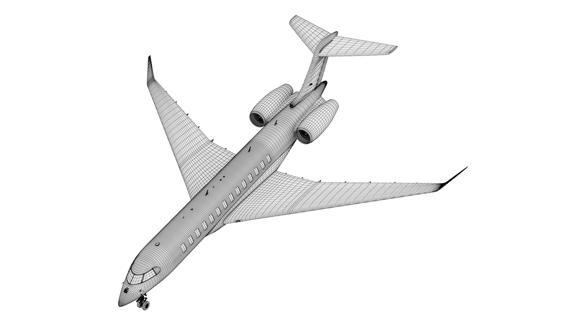 Bombardier Global 7500 Aircraft Model - TurboSquid 2177652