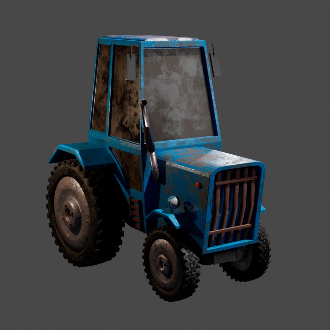 Traktor 3D Model - TurboSquid 1937117