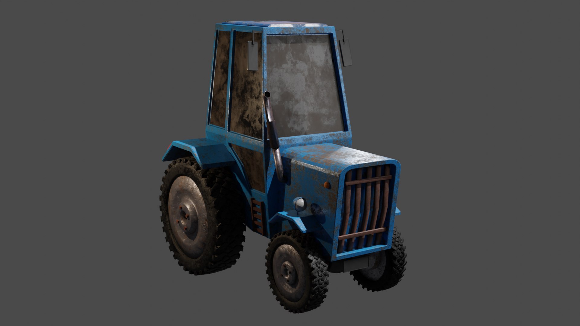 Traktor 3D Model - TurboSquid 1937117