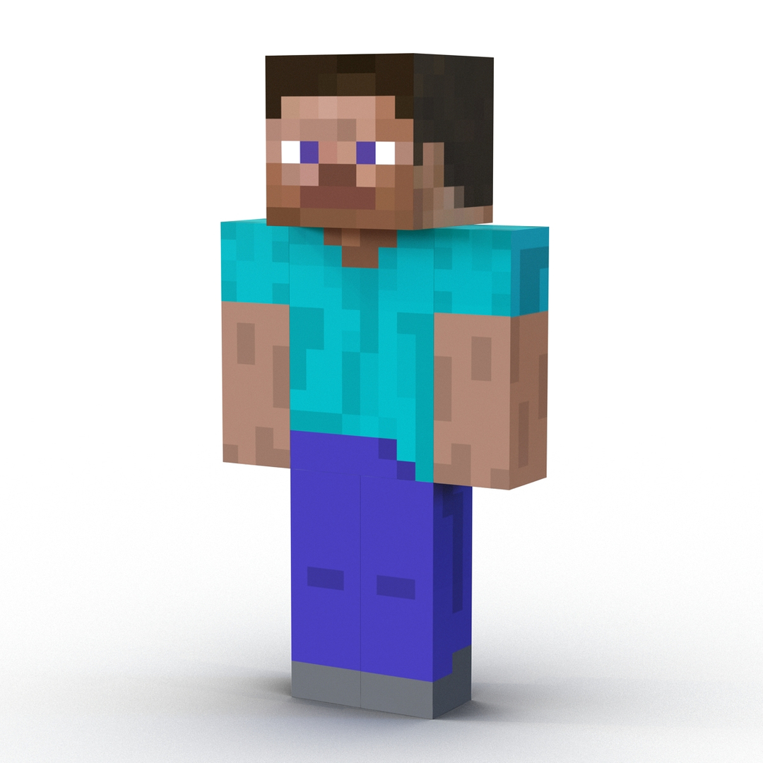 3D Minecraft Characters - TurboSquid 1581435