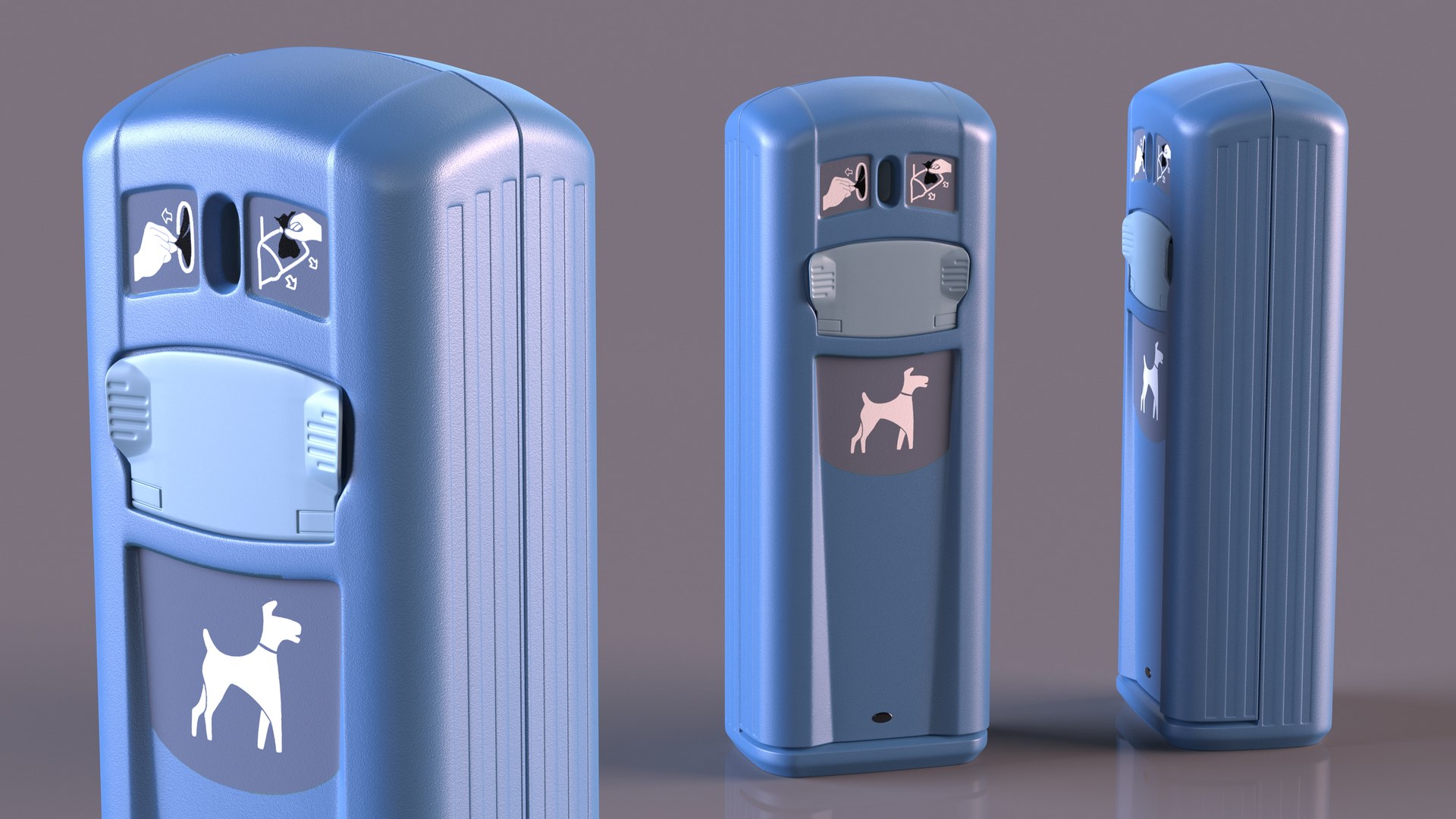 3D Model Station For Animal Waste Disposal - TurboSquid 1995260
