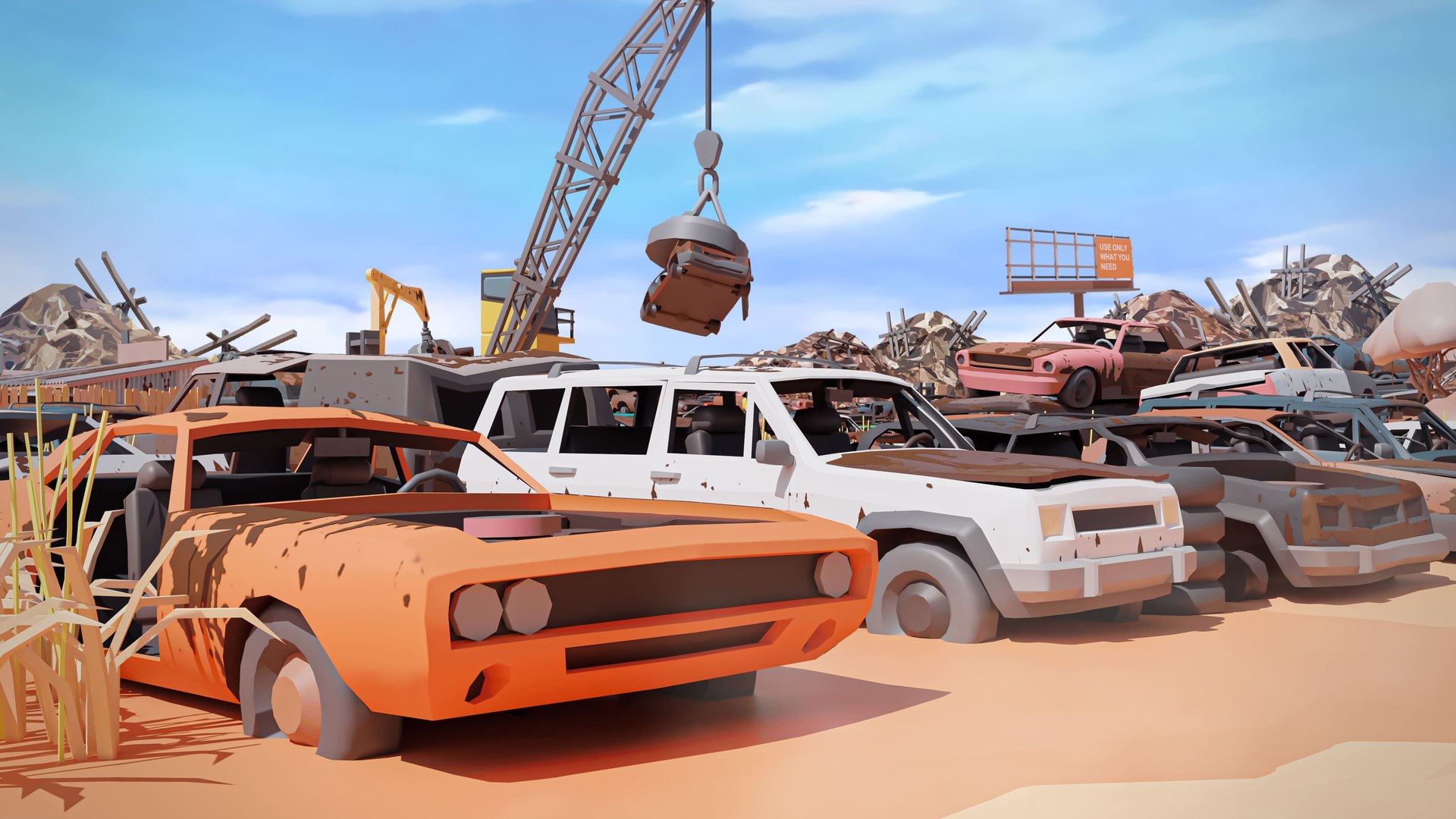 Junkyard 1 3D Model - TurboSquid 2083261