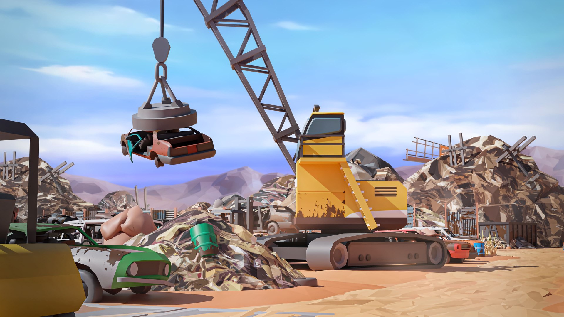 Junkyard 1 3D Model - TurboSquid 2083261