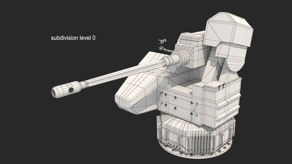 DS30M Seahawk 30mm 함포 3D 모델 - TurboSquid 1504702