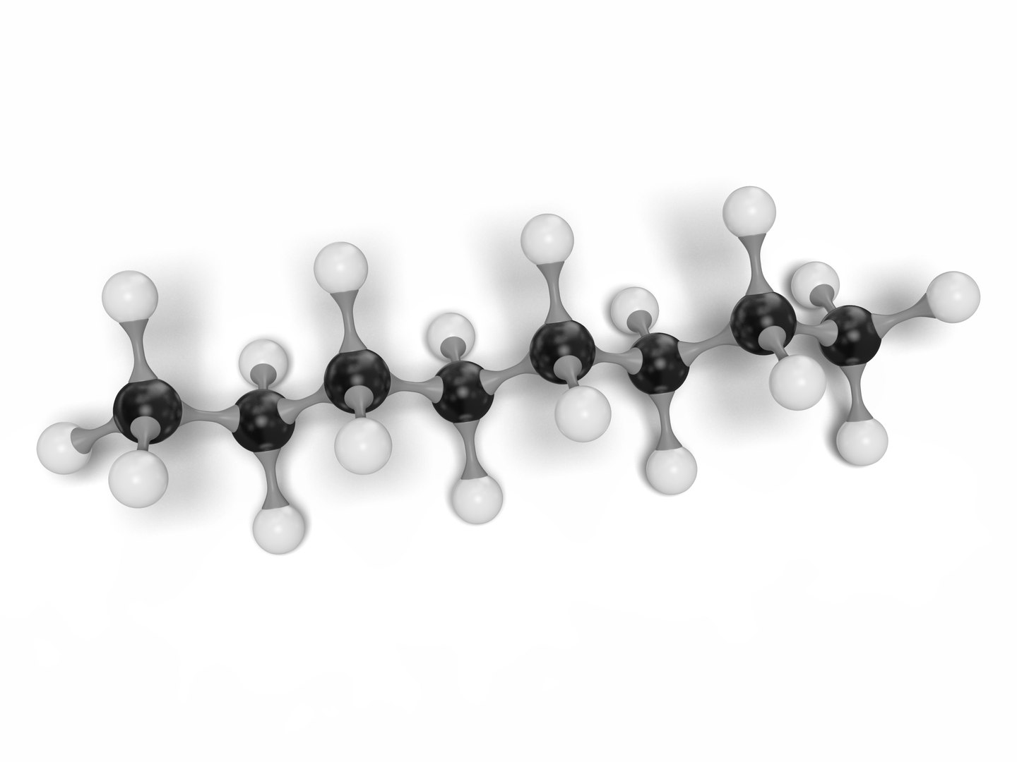 Octane C8h18 Modeled 3D Model - TurboSquid 1540934