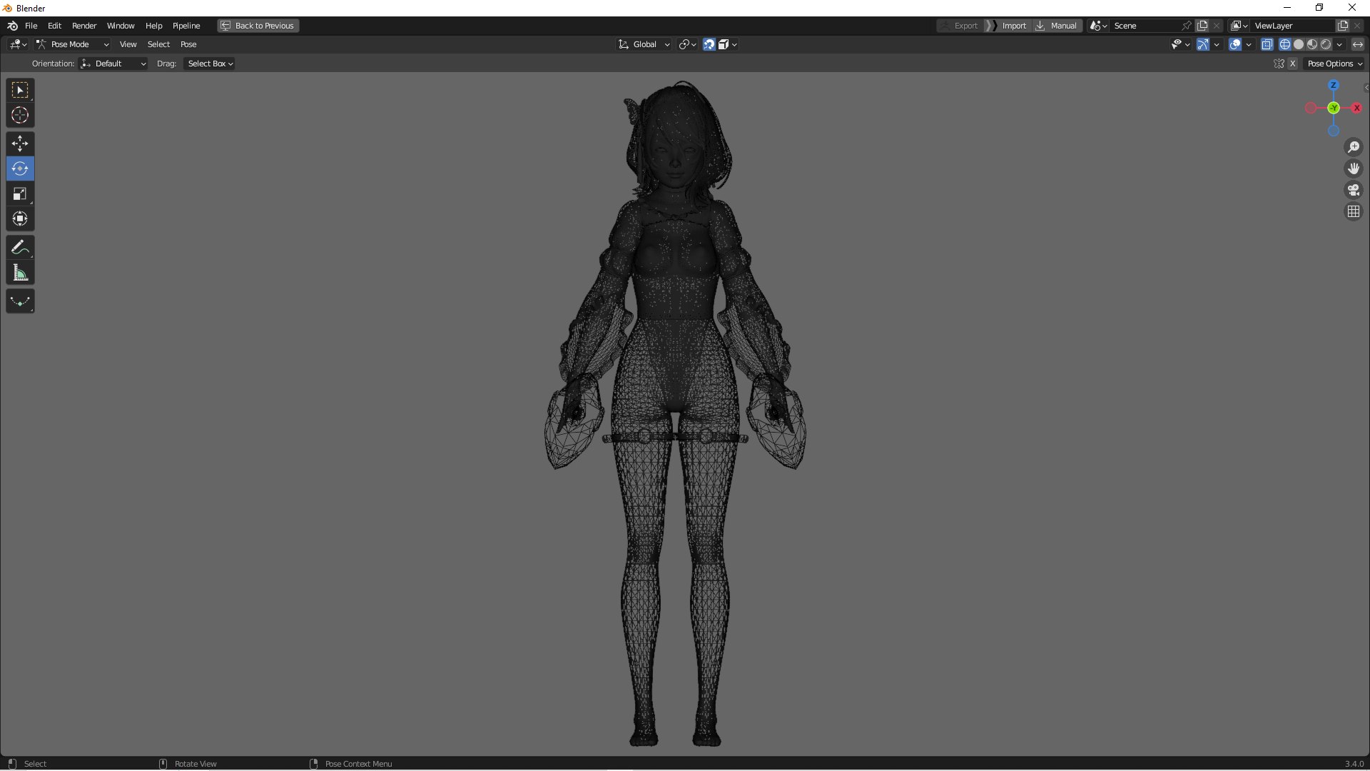 Dual Rapier Swordswoman - Realistic Female Character - Blender Eevee 3D ...