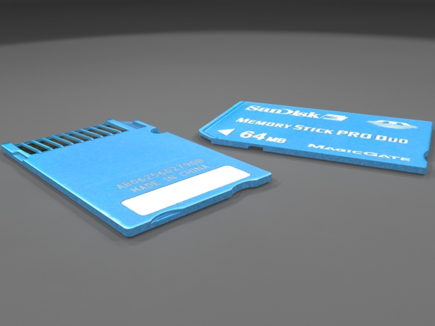 3d model sd memory card 64mb