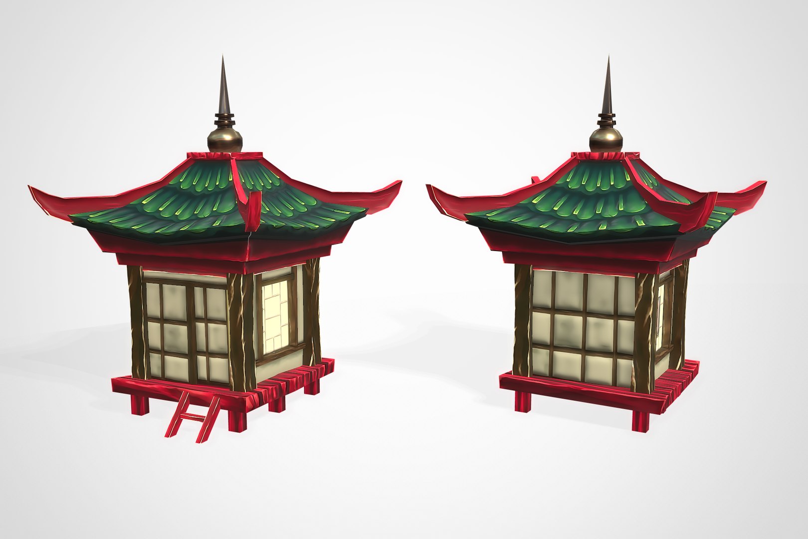 China RTS Fantasy Buildings 3D Model - TurboSquid 1798934