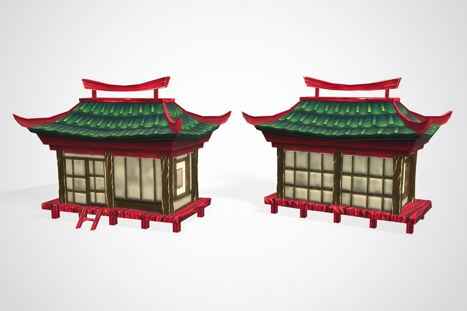 China RTS Fantasy Buildings 3D Model - TurboSquid 1798934