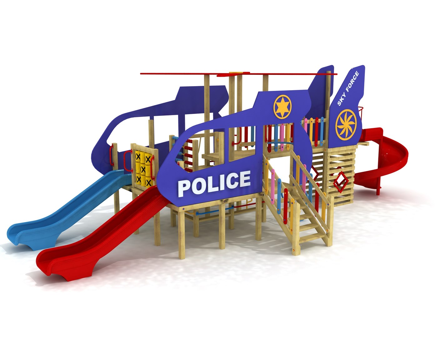 Police Heli 3D Model - TurboSquid 1537722